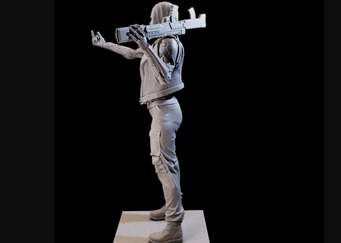 Ue5 low poly soldier,3d nsfw for 3d print,blender warrior character ...