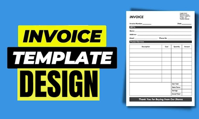 Design xero invoice template quotation form letterhead design for your ...