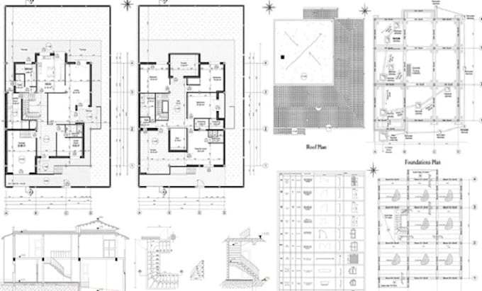 Do autocad draftsman for 2d floor plan, blueprint, cad drawing ...