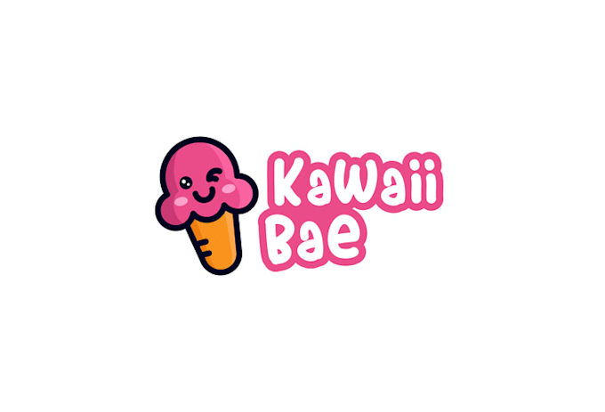 Make a cute kawaii chibi cartoon mascot logo design for your business ...