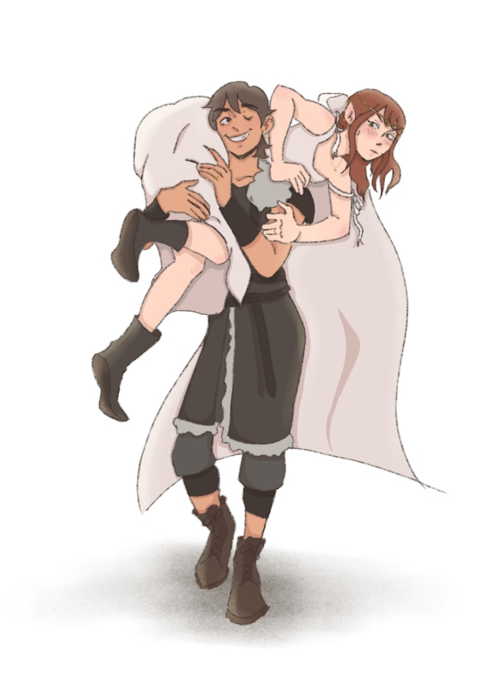 Art of your characters please let me draw them by Anniep3 | Fiverr