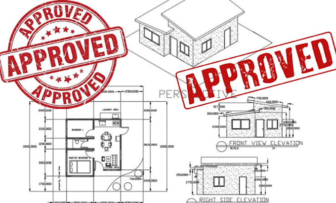 Certify and stamp architectural and engineering drawings for us permit ...
