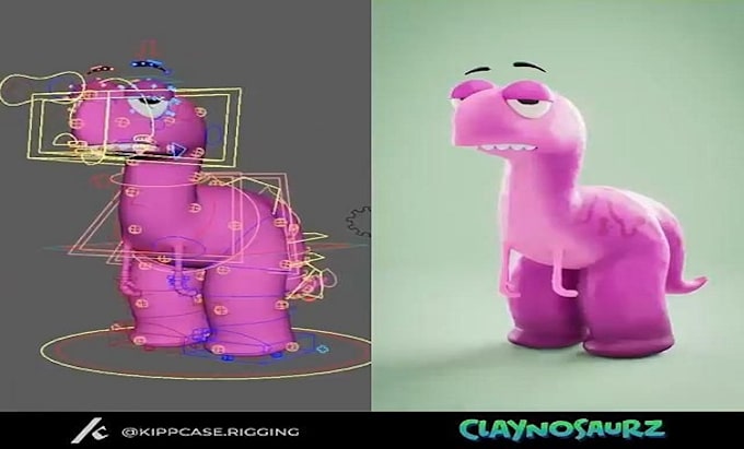 Do 3d character modelling, texturing, rigging, and animation by ...