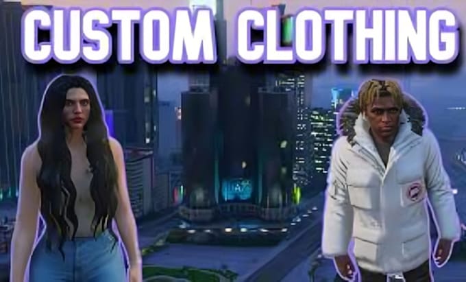 Make custom fivem clothings, mc kuttes, patch, fivem eup, custom chains ...