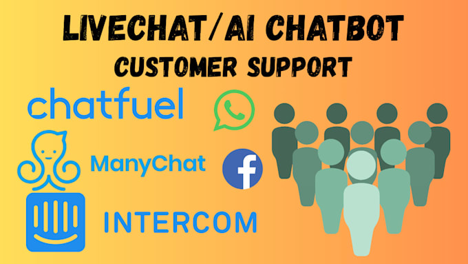Create facebook messenger whatsapp ai chatbot using manychat chatfuel intercom by Davey_crm05 ...