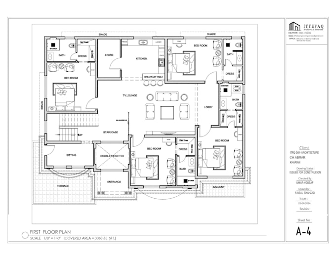 Draw your architectural plans, floor plan in pdf to cad by ...