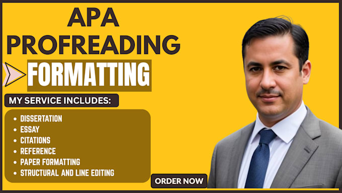 Perfectly edit proofread and format your document style in apa ...