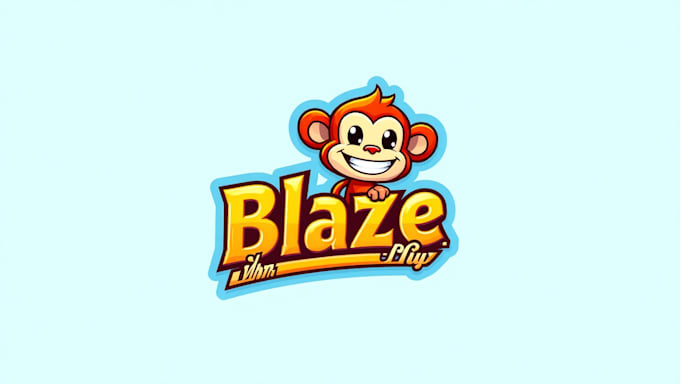 Design outstanding blaze monkey mascot logo in very short time by Leon ...