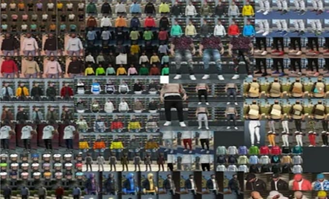 Make custom special fivem clothes pack for your fivem server by ...