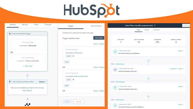 Create hubspot email sequences and workflows for high lead conversion ...