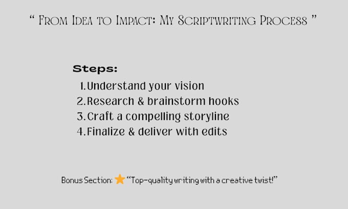 Craft engaging and creative scripts for your videos and stories by ...