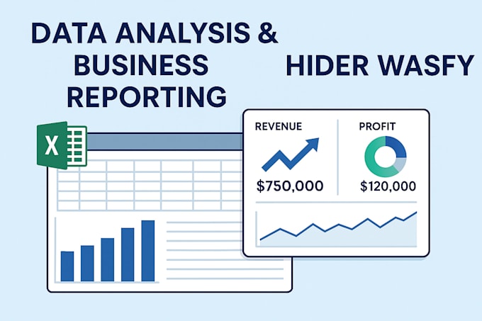 Do professional data analysis, dashboards, and automation in excel by Dodz_wasfy | Fiverr