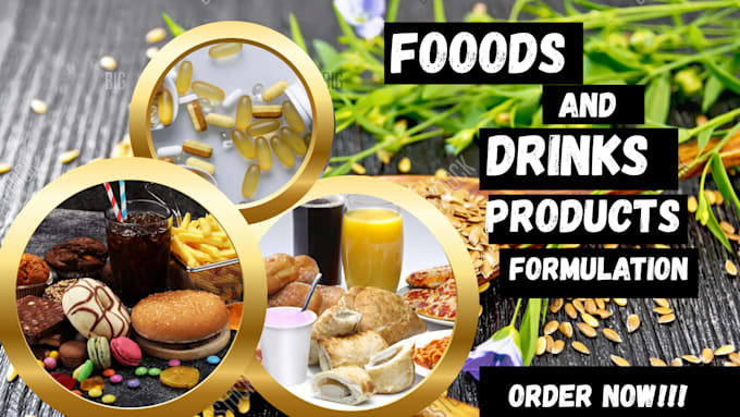 Formulate food formulation, beverages, supplements, nutrition and soft ...