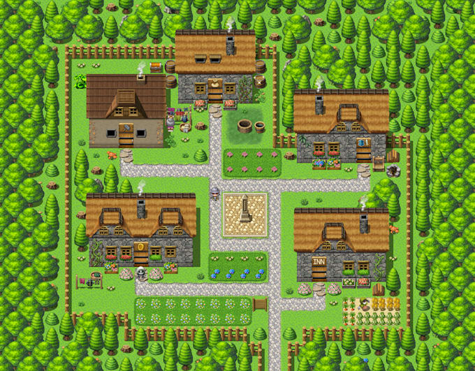 Create rpg maker mv maps for your game by Shidolionheart | Fiverr