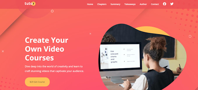 Develop a modern full stack website using next js and react by ...