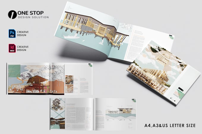 Design a pro indesign cv, resume and architectural portfolio by Tasfia ...