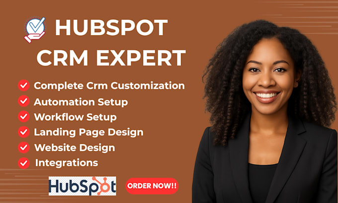 Be your hubspot crm automation workflow pipeline setups integration expert by Insight_queen | Fiverr