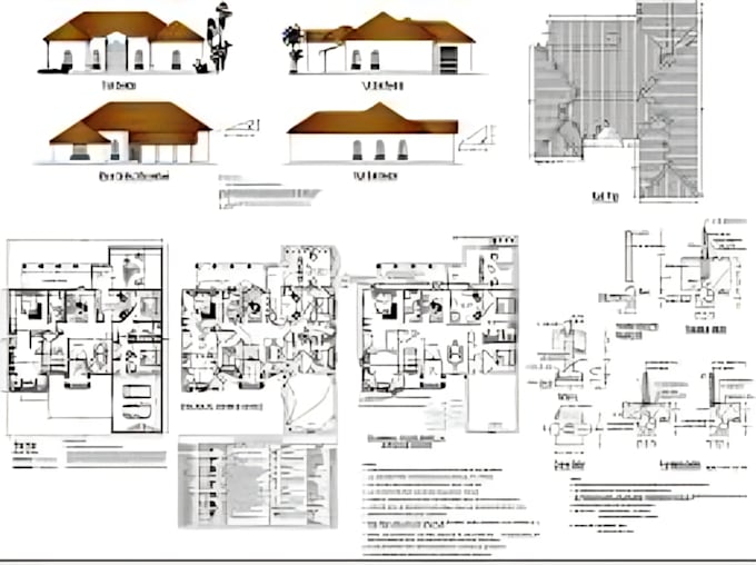 Create city permit blueprints for house, adu, garage, deck and more by ...