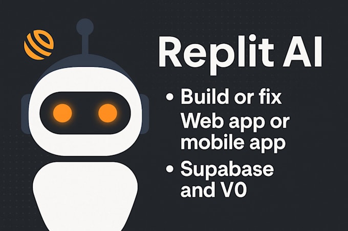 Replit web app replit mobile app replit ai replit expert fix replit supabase v0