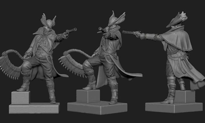 Sculpt 3d game character realistic unreal engine metahuman character ...