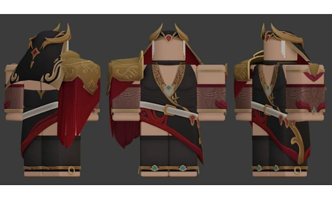 Create a 3d modelled or armor for roblox by Joecaesar360 | Fiverr
