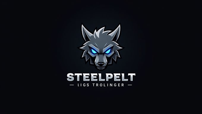 Design outstanding steel pelt wolf mascot logo in very short time by ...