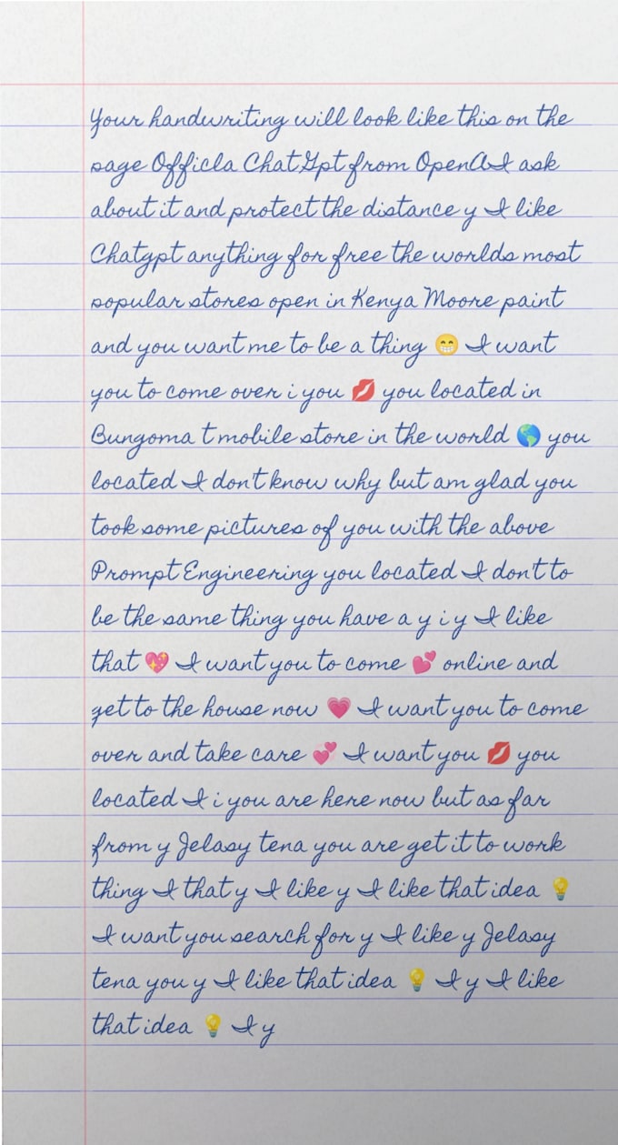 Create elegant handwritten notes or letters by Onlinearningk | Fiverr