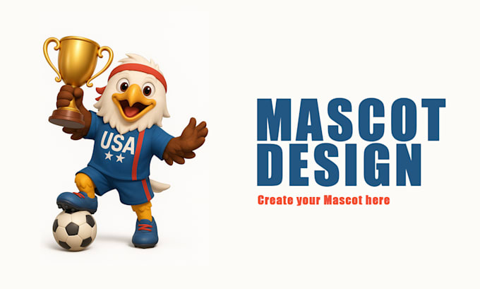 Design a 3d mascot character with ai by Misterx1998 | Fiverr