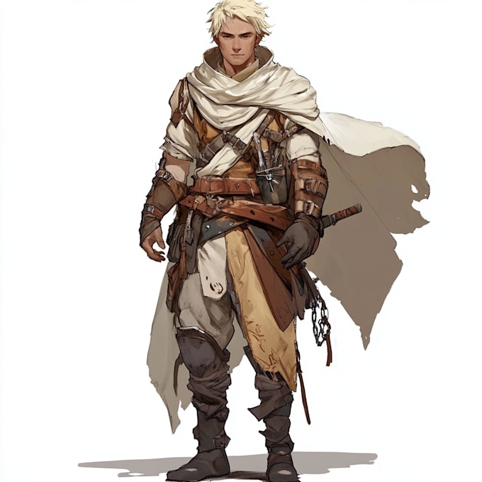 Design dnd fantasy character, pfp creatures by Justinelsh | Fiverr