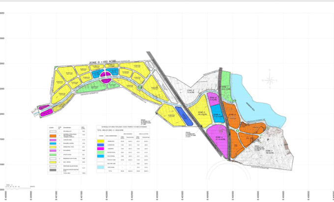 Design site plan,rv park maps, and town maps with town plan, building ...