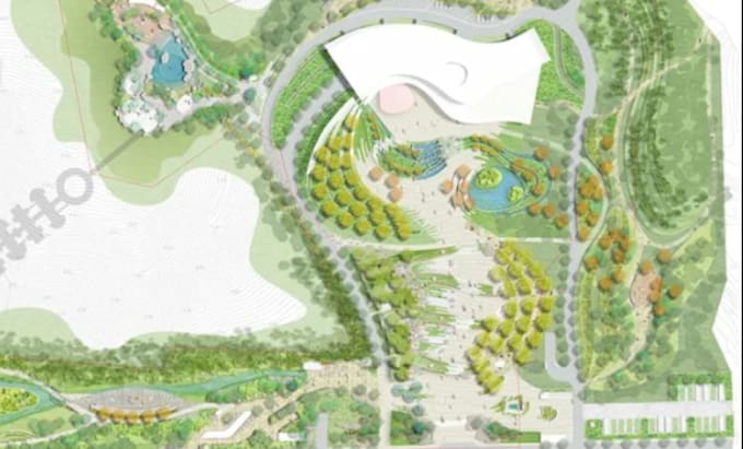 Render and design master site plan,plot plan,landscape and layout by ...