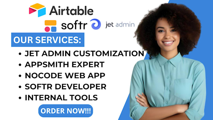 Build nocode web app, softr, jetadmin, fliplet, portal, webapp by Boluolami | Fiverr