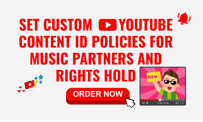Set custom youtube content id policies for music partners and rights ...