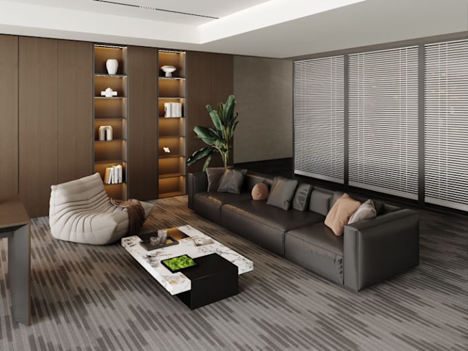 Render inspirational 2d and 3d office interior, renovate cgi wokspace ...