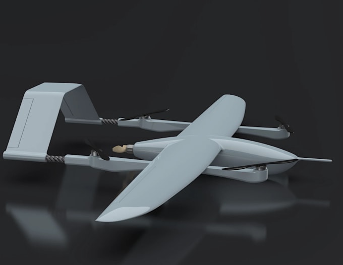 Design 3d printable rc plane 3d rc vtol aircraft, drones and aerospace ...