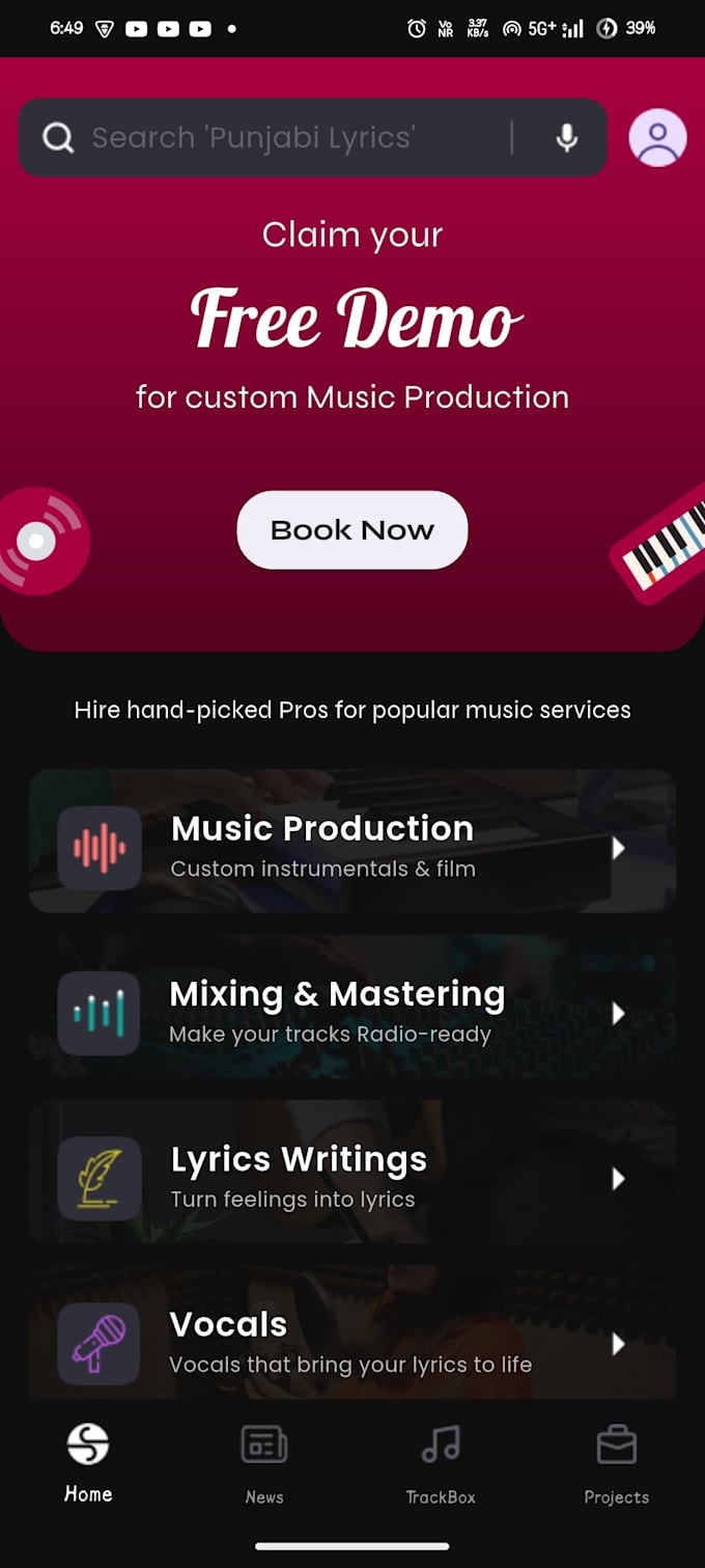 Develop flutter app for android with firebase backend by Bhuvan_flutter | Fiverr