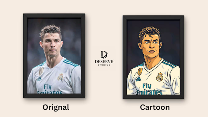 Transform 3 of your images into cartoon style by Deserve_studios | Fiverr