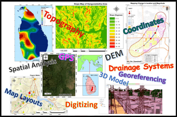Qgis gis arcgis mapping and spatial analysis by Rick_analyst | Fiverr