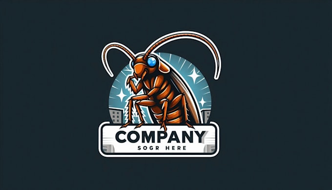 Design cockroach mascot logo with creative concepts by Parades_molina ...