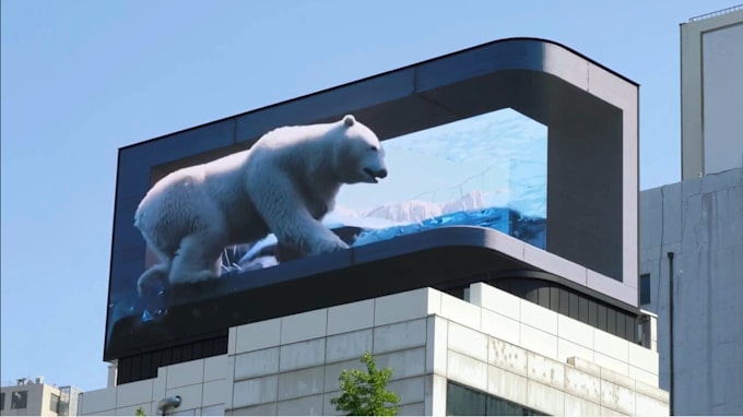 Professional billboard animation for led screens,digital ads by ...