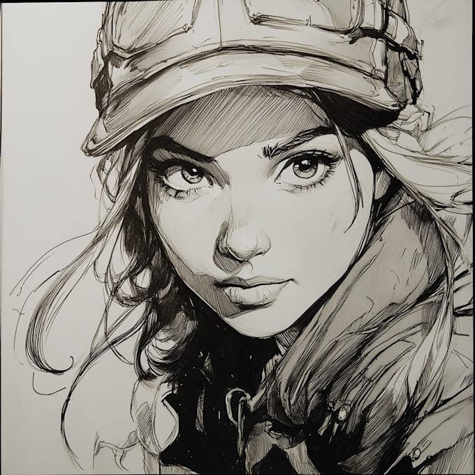 Make a comic character design for you by Fnalber | Fiverr