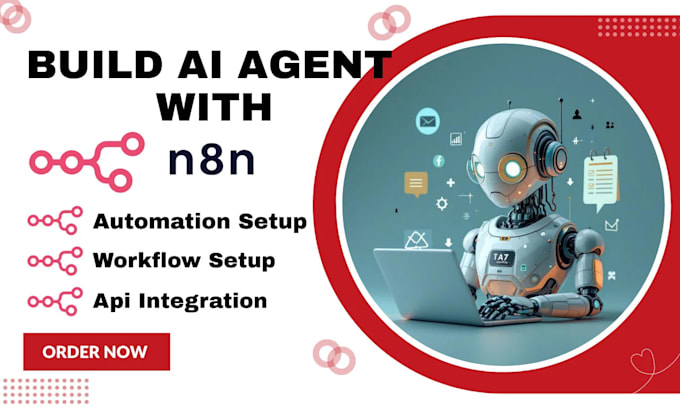 Develop n8n ai automation n8n ai agent n8n workflow n8n expert ai n8n agent by Olatunbosunifen ...