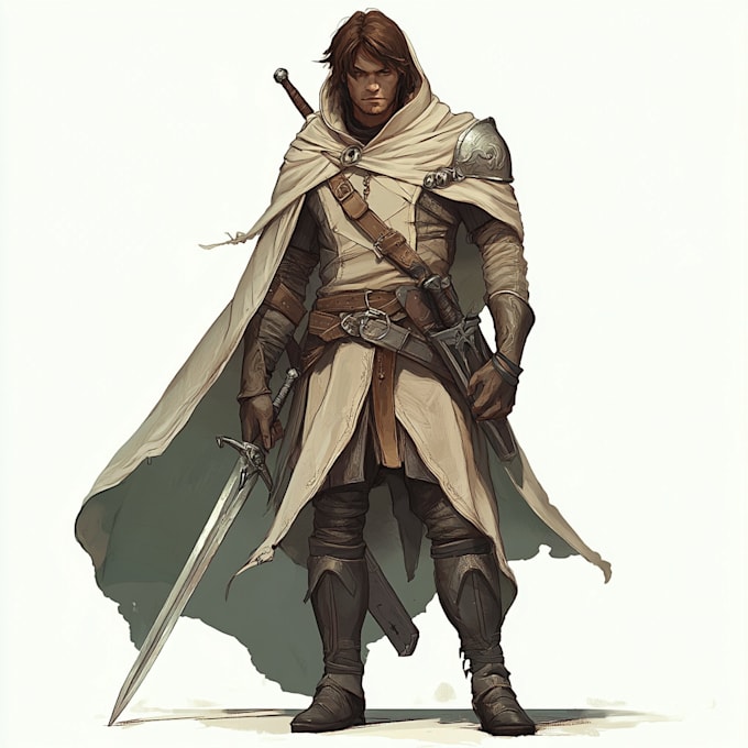 Dnd character art and dnd character art by Jamallegos | Fiverr