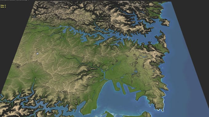 Design topographical maps and plans,3d terrain landscape modeling, topo ...