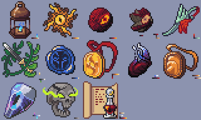 Create high quality pixel art sprites for you by Khai547 | Fiverr
