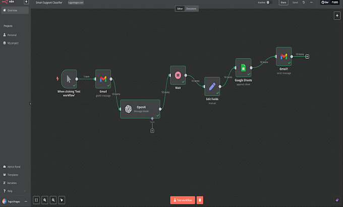Automate your workflow with n8n and ai agents by Formsiteprof | Fiverr