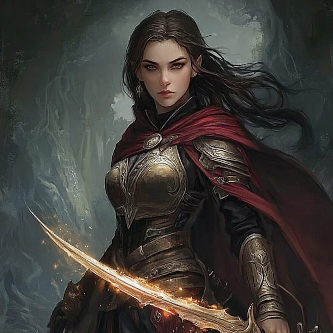 Make a dnd character design and fantasy character art by Eftihiosasili ...