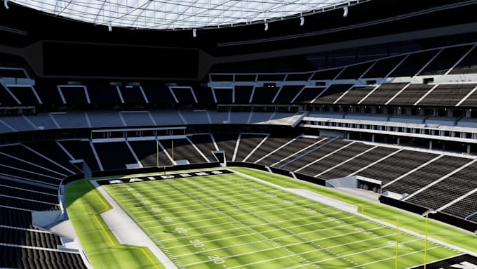 Design 3d realistic stadium interior and exterior 3d stadium rendering ...