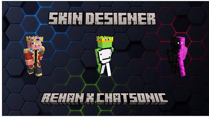 Design unique minecraft skins and personalized totems by Rehan_ali0921 ...