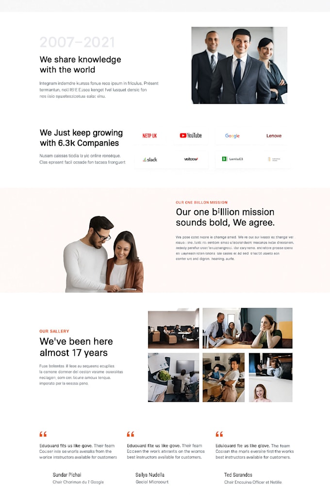 Create a responsive website using html css and tailwind css by Poojapattel | Fiverr